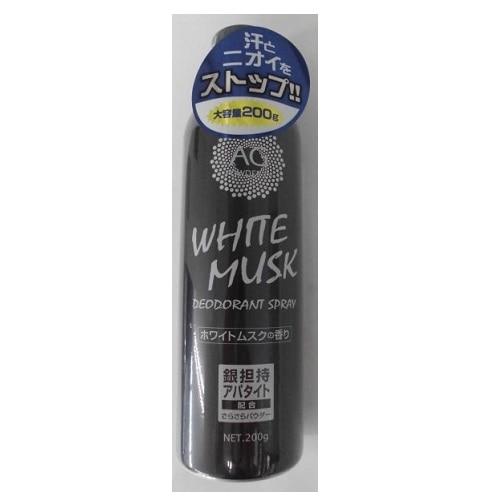 銀デオドラントスプレー　ホワイトムスク　２００ｇ×12パック