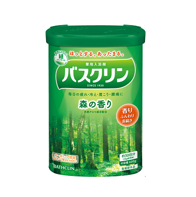 バスクリン バスクリン　森の香り　６００ｇ×12パック