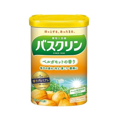 バスクリン バスクリン　ベルガモットの香り　６００ｇ×12パック
