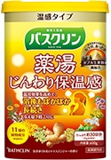 バスクリン バスクリン　薬湯じんわり保温感　６００ｇ×12パック