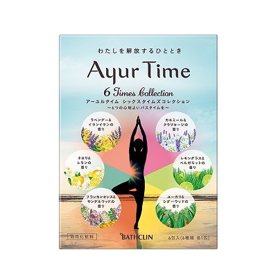 バスクリン アーユルタイム　シックスタイムズ　４０ｇ×６包×12パック