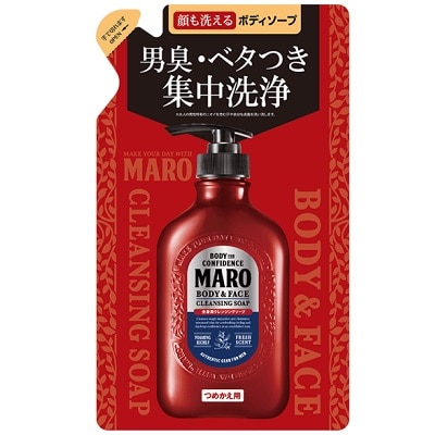 ＭＡＲＯ　全身用クレンジングソープ　つめかえ用　３８０ｍｌ×12パック