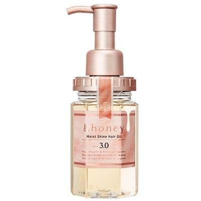 アンドハニー　モイストシャイン　ヘアオイル3.0　１００ｍｌ×5パック