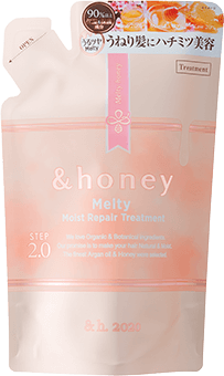 アンドハニー　メルティ　モイストリペア　ヘアトリートメント　つめかえ用　３５０ｇ×12パック