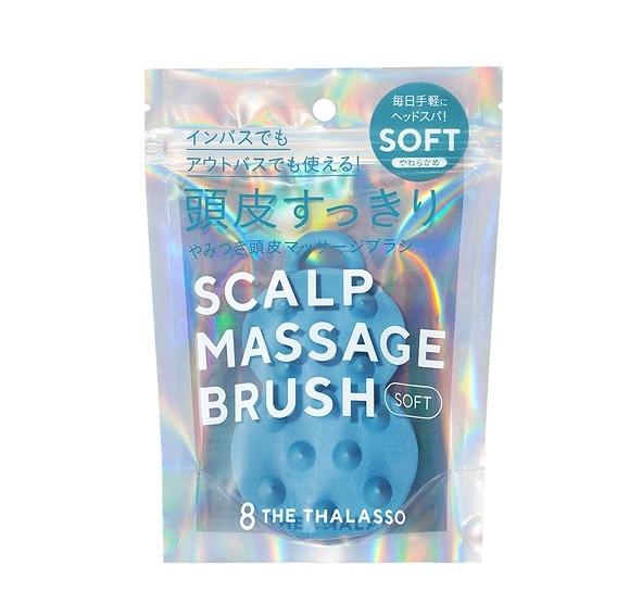 エイトザタラソ　スパやみつき頭皮マッサージブラシ　ソフト×12パック