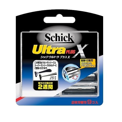 シック・ジャパン シック　ウルトラプラスＸ　2枚刃替刃　９コ入×5パック