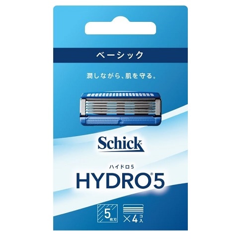シック・ジャパン シック　ハイドロ５　ベーシック　替刃（４コ入）×5パック