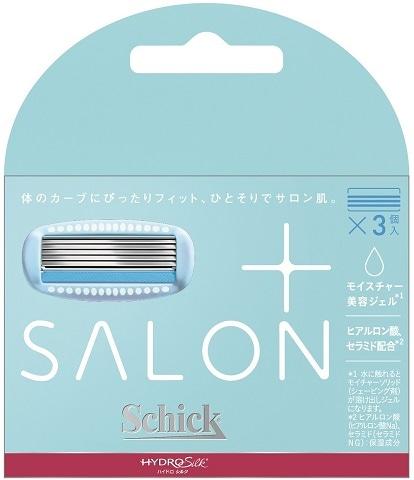 シック　ハイドロシルク　サロンプラス　替刃　３コ×5パック
