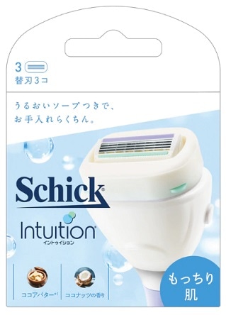 シック・ジャパン シック　イントゥイション　もっちり肌　替刃３個×12パック