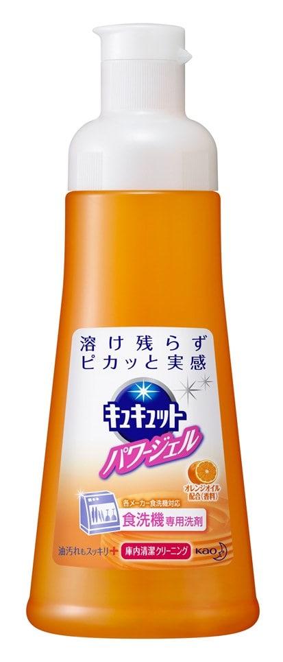 花王 食洗機用　キュキュット　パワージェル　オレンジオイル　本体×12パック