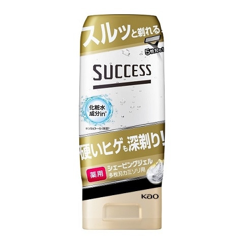 花王 サクセス　薬用シェービングジェル　多枚刃カミソリ用　１８０ｇ×12パック