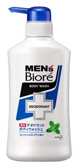 花王 メンズビオレ　薬用デオドラントボディウォッシュ　フレッシュミント　本体　４４０ｍｌ×12パック