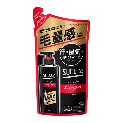 花王 サクセス　シャンプー　ボリュームアップタイプ　つめかえ用　２８０ｍｌ×12パック