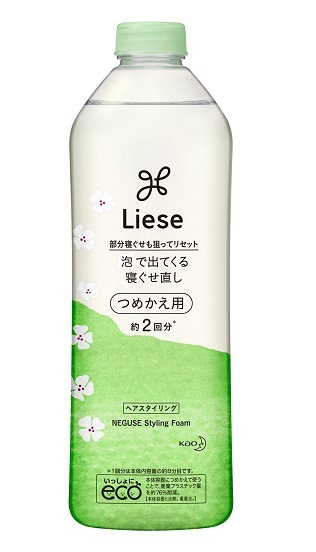 リーゼ　泡で出てくる寝ぐせ直し　つめかえ用　３４０ｍｌ×12パック