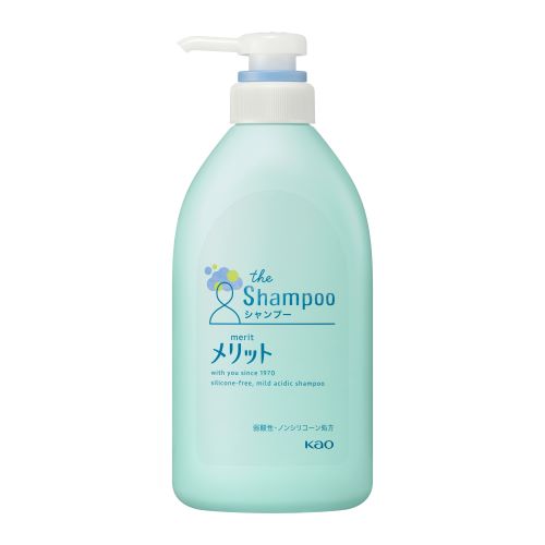 花王 メリット　シャンプー　ポンプ　４８０ｍｌ×12パック