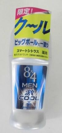 花王 ８×４メン　激クールロールオン　スマートシトラス　６０ｍｌ×12パック