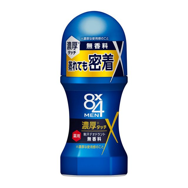 花王 ８×４メン　濃厚ロールオン　無香料　６０ｍｌ×12パック