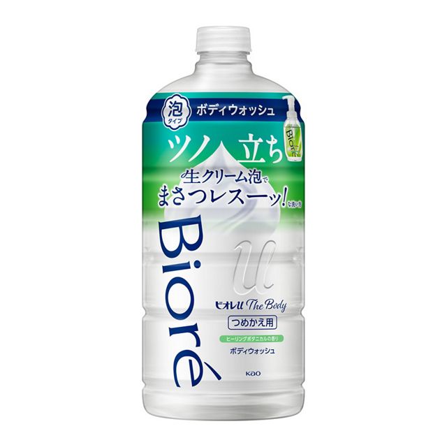 花王 ビオレｕ　ザ　ボディ　泡タイプ　ヒーリングボタニカルの香り　つめかえ用　７８０ｍｌ×12パック