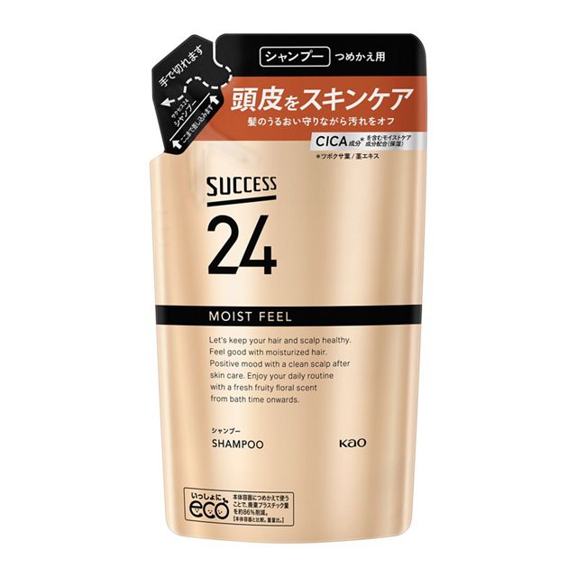 花王 サクセス２４　モイストフィールシャンプー　つめかえ用　３２０ｍｌ×12パック