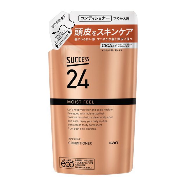 花王 サクセス２４　モイストフィールコンディショナー　つめかえ用　３２０ｍｌ×12パック