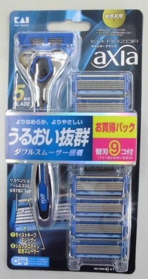 貝印 アクシア　スリムパック　バリュー×12パック