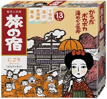 クラシエ 旅の宿　にごりアソート　１３包×12パック