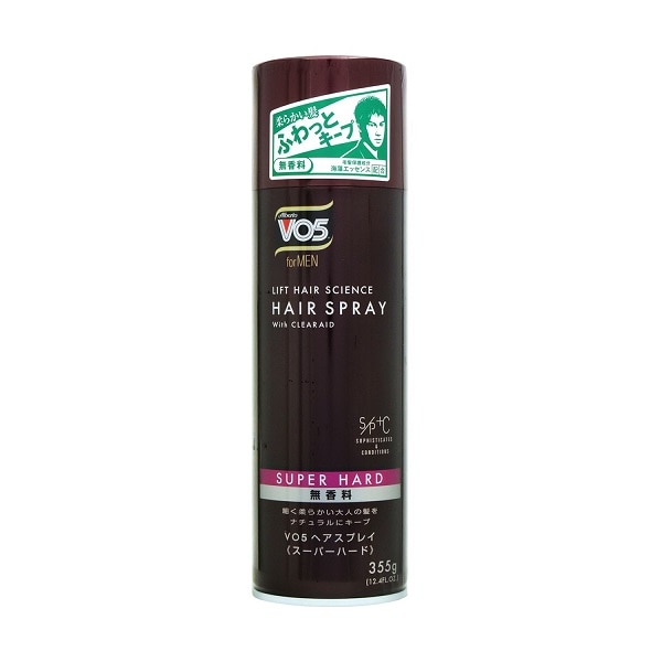 サンスター VO5 for MEN　ヘアスプレー　スーパーハード　３５５g×12パック