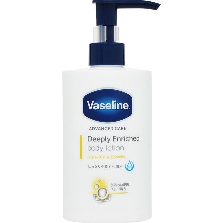 ユニリーバ ヴァセリン　ディープリーエンリッチド　ボディーローション　フォレストレモンの香り　３００ｍｌ×12パック