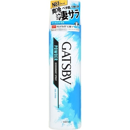 マンダム ギャツビー　パウダーデオドラントスプレー　クールシトラス　１３０ｇ×12パック