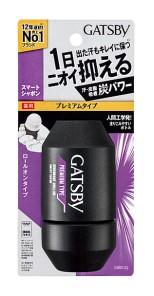 マンダム ギャツビー　プレミアムロールオン　スマートシャボン　６０ｍｌ×12パック
