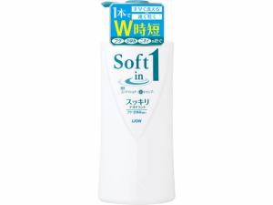 ソフトインワン　シャンプー　スッキリ　デオドラント　本体　５２０ｍｌ×12パック