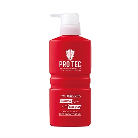 ライオン ＰＲＯＴＥＣ　薬用デオドラントソープ 　ポンプ 　４２０ｍｌ×12パック