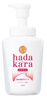 ライオン ハダカラ　泡で出てくるタイプ　フローラルブーケ　本体　５５０ｍｌ×12パック