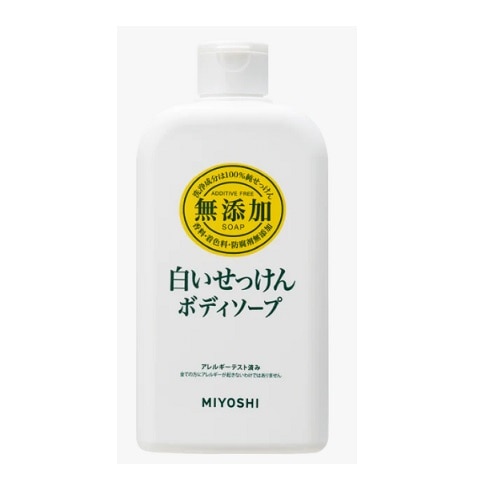 無添加　ボディソープ　白いせっけん　４００ｍｌ×12パック