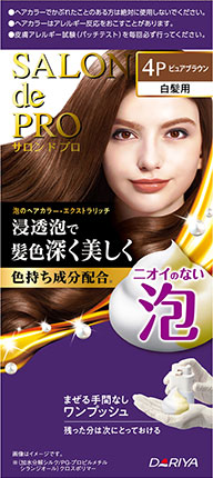 ダリヤ サロンドプロ　泡のヘアカラーエクストラリッチ４Ｐ×12パック