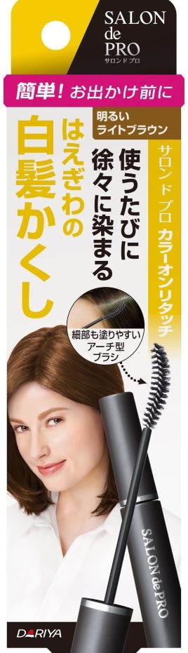 ダリヤ サロンドプロ　カラーオンリタッチ　白髪かくしＥＸ　明るいライトブラウン×12パック