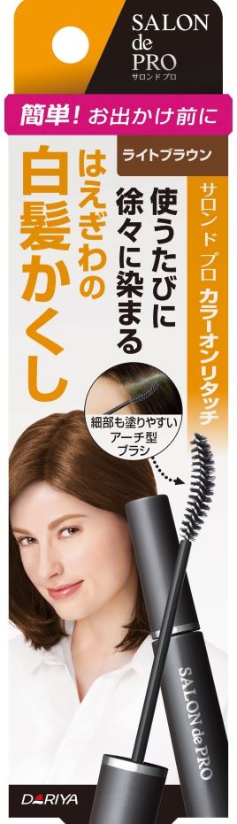 ダリヤ サロンドプロ　カラーオンリタッチ　白髪かくしＥＸ　ライトブラウン×12パック