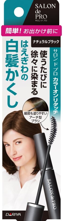 ダリヤ サロンドプロ　カラーオンリタッチ　白髪かくしＥＸ　ナチュラルブラック×12パック
