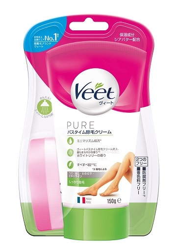 レキットベンキーザー・ジャパン ヴィート　ピュア　バスタイム除毛クリーム　しっかり除毛　１５０ｇ×12パック