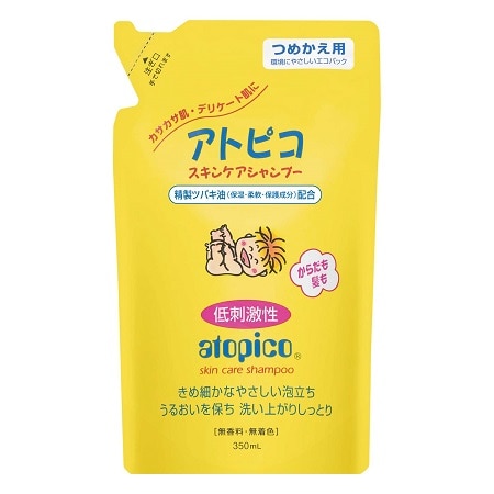 アトピコ　スキンケアシャンプー　つめかえ用　３５０ｍｌ×12パック