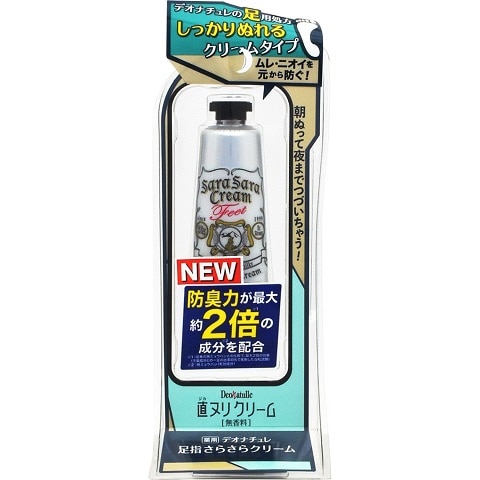 デオナチュレ　足指さらさらクリーム　３０ｇ×12パック