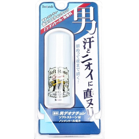 デオナチュレ　男ソフトストーンＷ　ノンメントール処方　２０ｇ×12パック