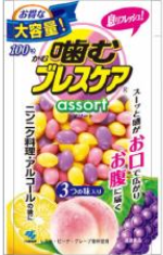 小林製薬 噛むブレスケア　パウチアソート　１００粒×12パック