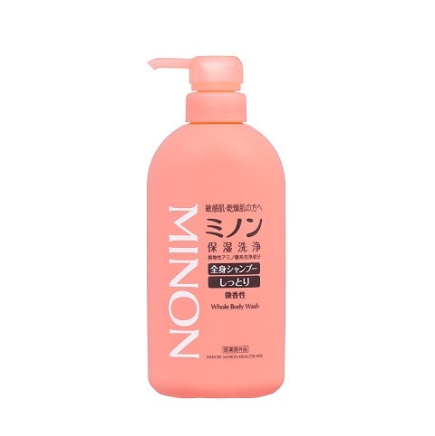 第一三共 ミノン　全身シャンプー　しっとりタイプ　４５０ｍｌ×5パック