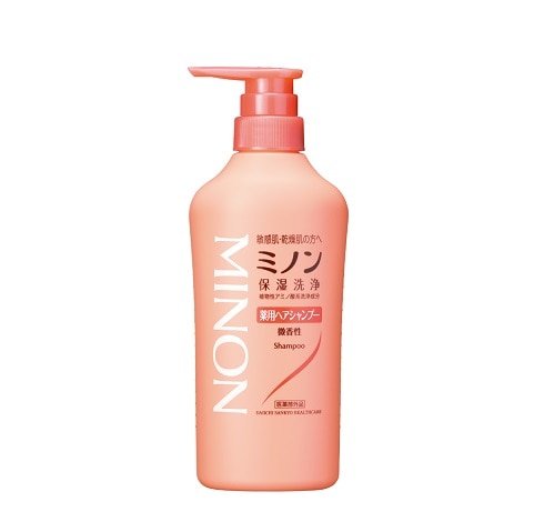 第一三共 ミノン　薬用ヘアシャンプー　ポンプ　４５０ｍｌ×12パック