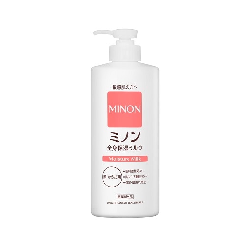 第一三共ヘルスケア ミノン　全身保湿ミルク　４００ｍｌ×12パック