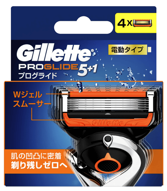 ジレット　プログライドパワー　替刃４個×12パック