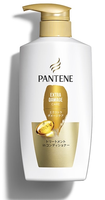 P＆G パンテーン　エクストラダメージケア　トリートメントinコンディショナー　ポンプ　４００ｇ×12パック