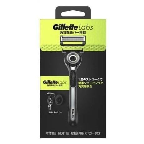 P＆G ジレット　ラボ　角質除去バー搭載　本体+替刃１個付×5パック