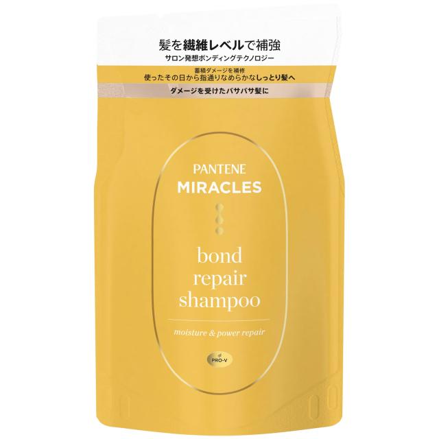 P＆G パンテーン　ミラクルズ　ボンドリペアモイスチャー＆パワーリペア　シャンプー　つめかえ用　４４０ｇ×12パック